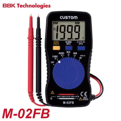 BBK デジタルマルチメーター M-02FB : t107-m-02fb : 機械と工具のテイクトップ - 通販 - Yahoo!ショッピング