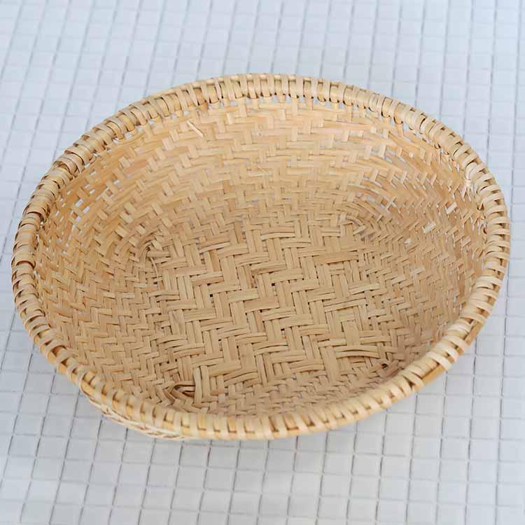 マタタビ底編み足付きざる（限定） : 虎斑竹専門店 竹虎 - 通販 - Yahoo!ショッピング