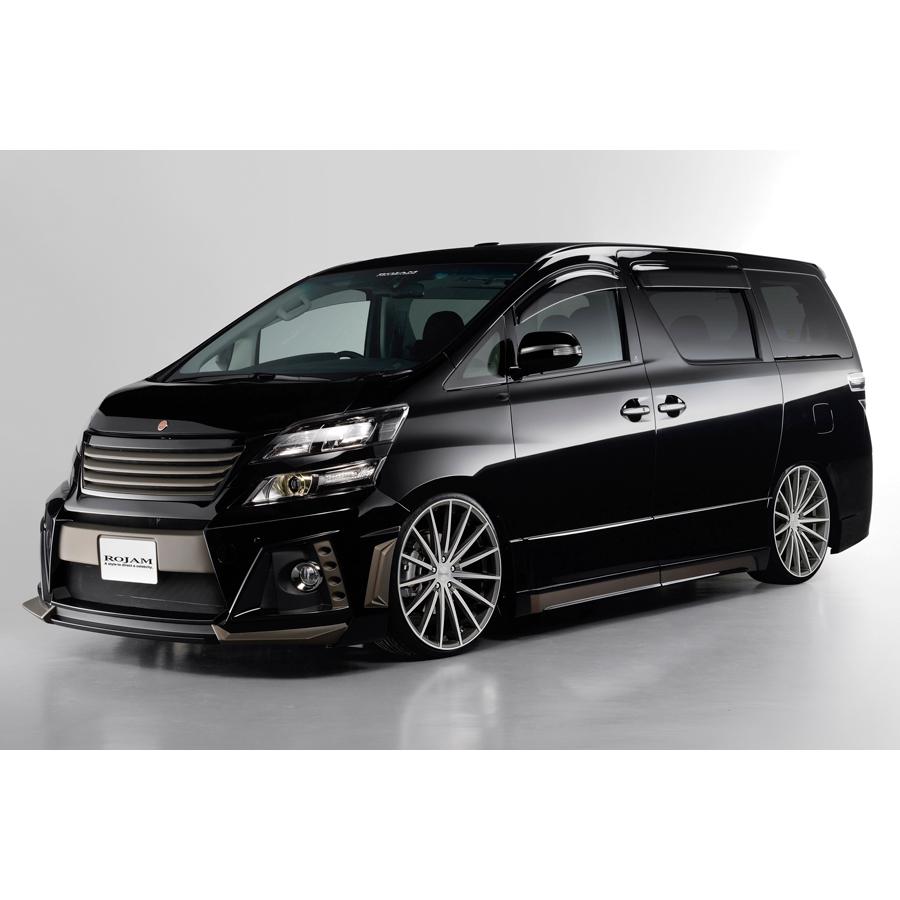 【T21】ROJAM ロジャム 20ヴェルファイア 後期 3点セット（F/S/R）GENIK バンパータイプ リアVer.1 FRP製 新品未塗装品 個人宅不可 : rj-20veru-a ...