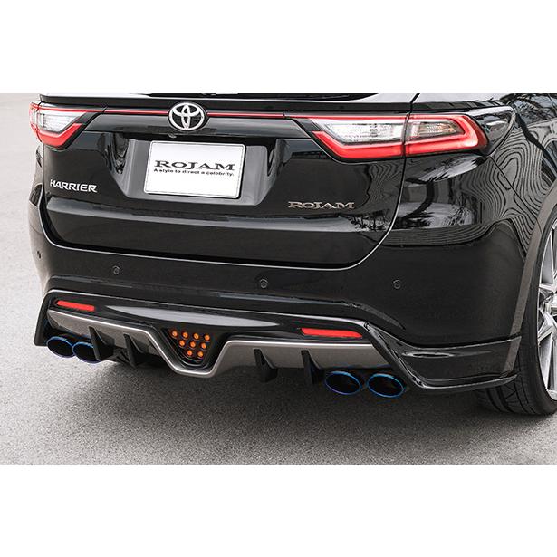 【T21】ROJAM ロジャム 60ハリアー IRT V3 LED付き 後期(前期も装着可）リアリップスポイラー エアロ FRP製 新品未塗装品 個人宅不可 : TAKE21 - 通販 ...