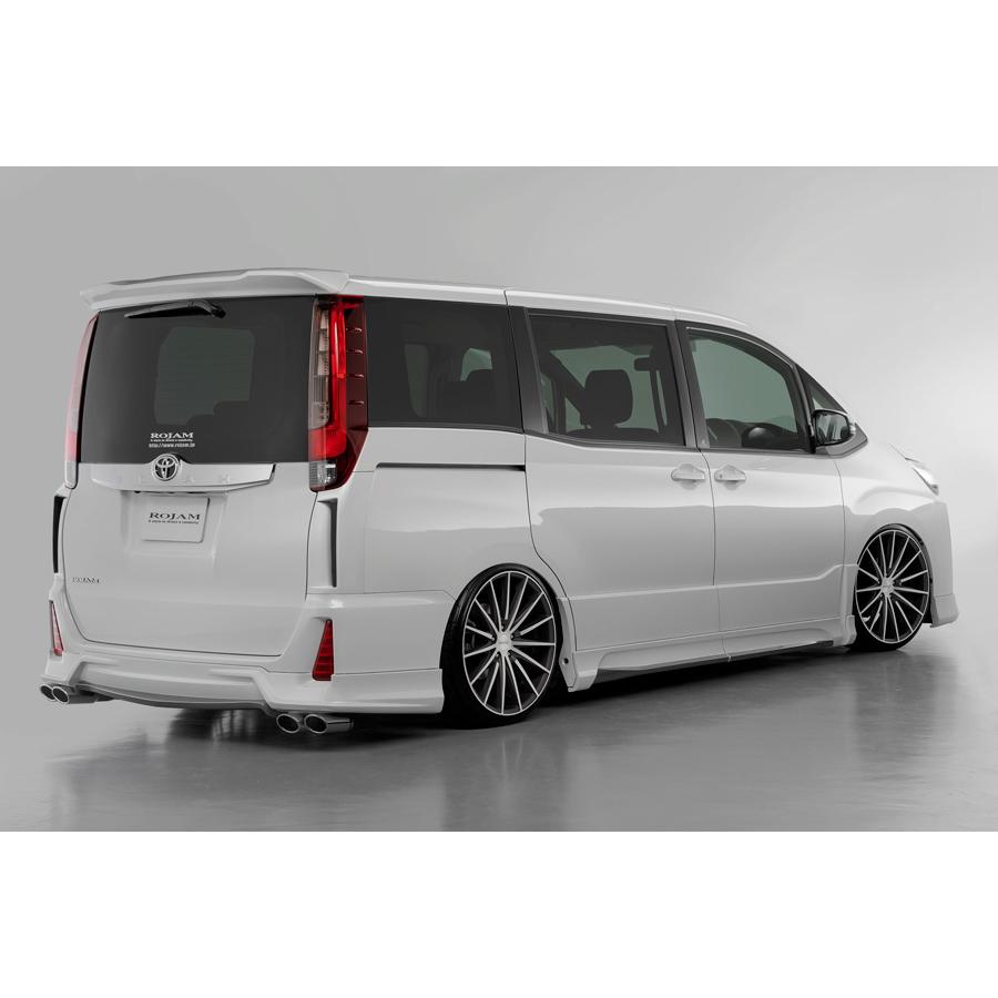 【T21】ROJAM ロジャム 80 NOAH ノア SIグレード 前期（後期も装着可能）リアリップスポイラー IRT ハーフ FRP製 新品未塗装品 個人宅不可 : rj-80noa-b ...