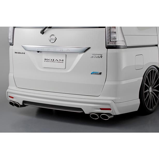 【T21】ROJAM ロジャム C26 セレナ 後期 リアリップスポイラー IRT FRP製 新品未塗装品 個人宅不可 : rj-c26-serena-a-rs : TAKE21 - 通販 ...