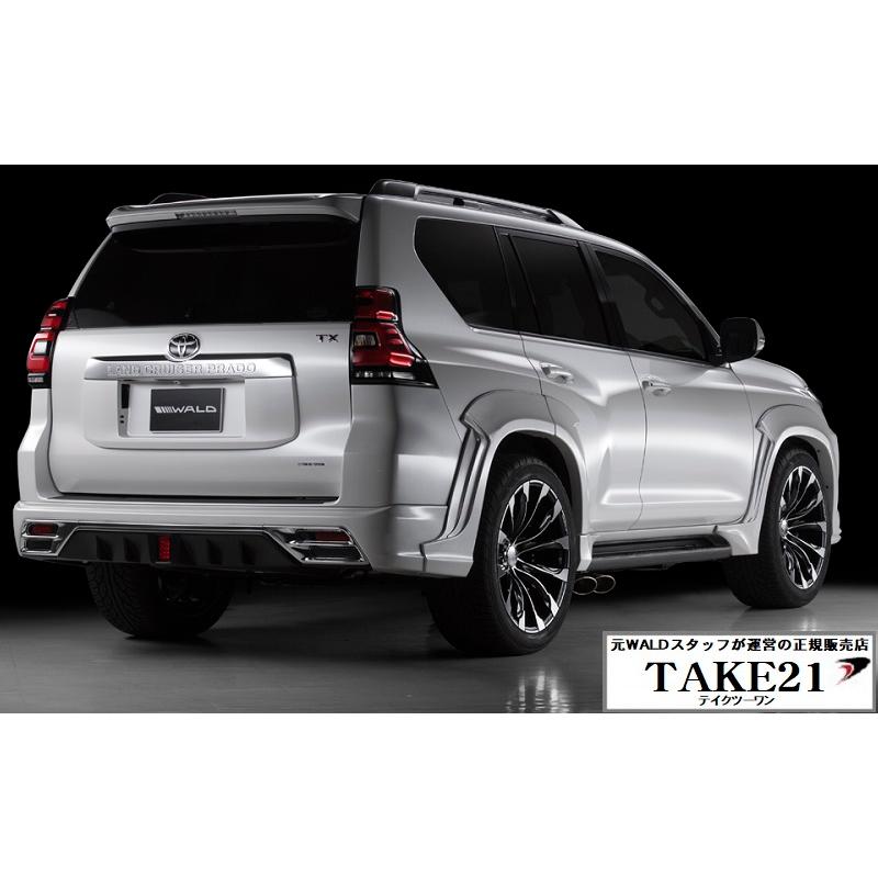 【T21】要納期確認 WALD ヴァルド ランクル GDJ15#W/TRJ150W プラド 後期 V1 2点KIT(F.R） ABS製 新品未塗装品 個人宅発送不可 : wa-150pura ...