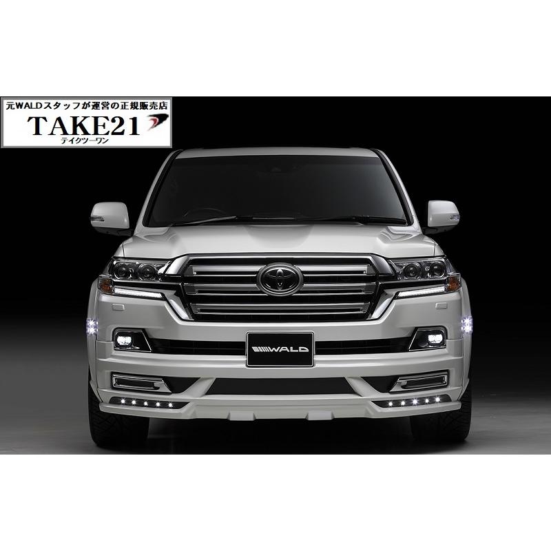 WALD 【T21】要納期確認 WALD/ヴァルド URJ202W ランドクルーザー/ランクル 後期 ZX フロントスポイラー 200系 ABS製 新品未塗装品 個人宅不可 : TAKE21 ...