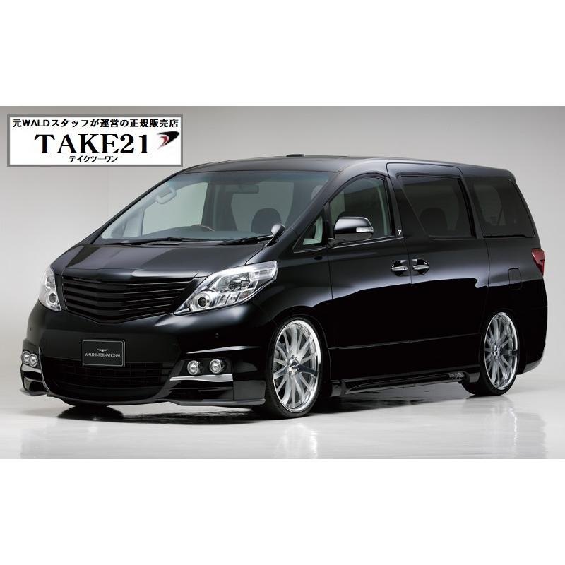 WALD 【T21】WALD ヴァルド 20 アルファード 前期 3点KIT FOGバージョン Black Bison F/Rバンパータイプ FRP製 新品未塗装品 個人宅発送不可 ...