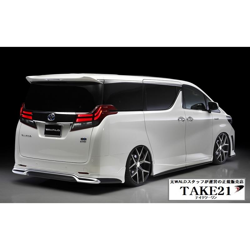 WALD 【T21】WALD ヴァルド 30 アルファード 前期 ALL GRADE リアスカート ハーフ FRP製 新品未塗装品 個人宅発送不可 : TAKE21 - 通販 - Yahoo ...