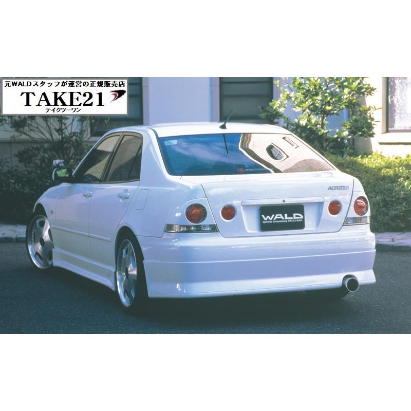 WALD 【T21】WALD ヴァルド GXE/SXE10 アルテッツァ リアスカート ハーフ 開口部シングルorダブル エアロ FRP製 新品未塗装品 個人宅発送不可 : TAKE21 ...