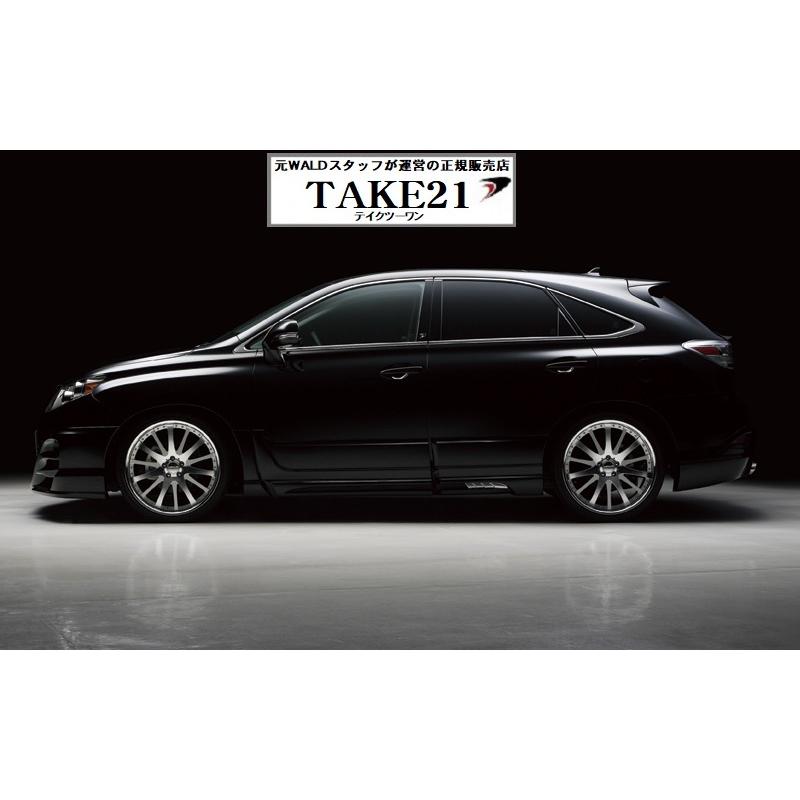 WALD 【T21】WALD ヴァルド GGL/GYL 10/15/16W レクサスRX 前期 350/450h 4点KIT エアロ ハーフ FRP製 新品未塗装品 個人宅発送不可 ...