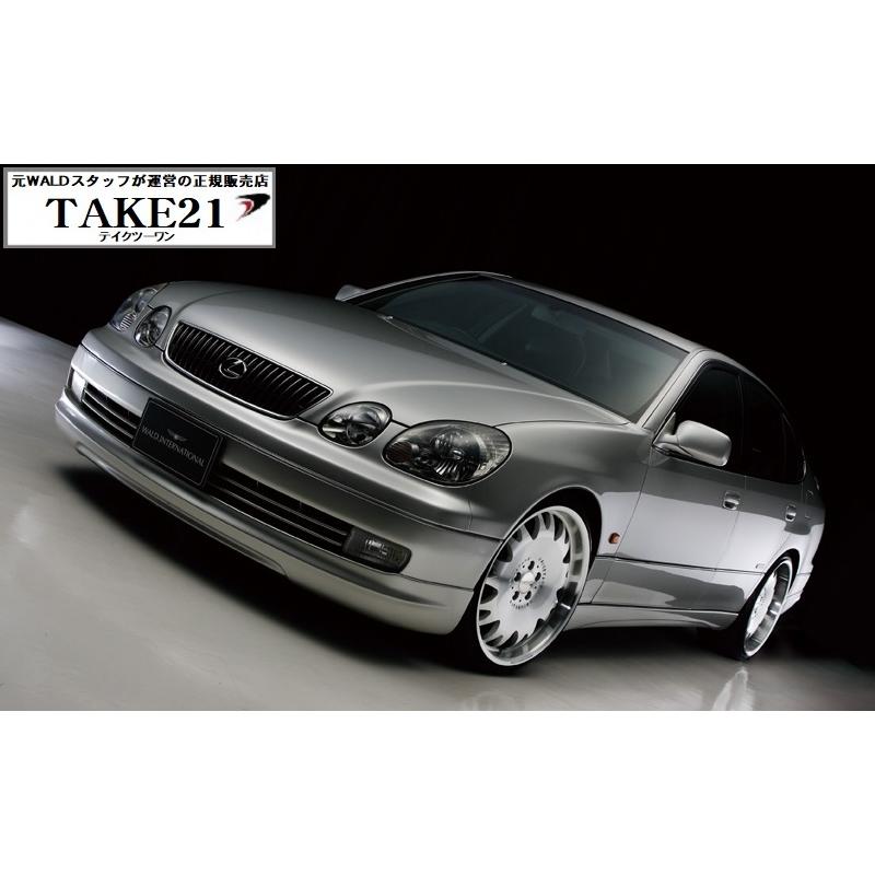 WALD 【T21】WALD ヴァルド JZS160/161 アリスト EXECUTIVE LINE 3点KIT（F.S.R）エアロ ハーフ FRP製 新品未塗装品 個人宅発送不可 ...