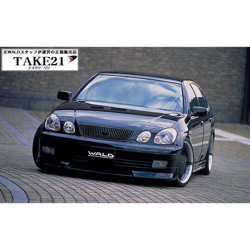 WALD 【T21】WALD ヴァルド JZS160/161 アリスト SPORTS LINE フロントスポイラー エアロ ハーフ FRP製 新品未塗装品 個人宅発送不可 : TAKE21 ...