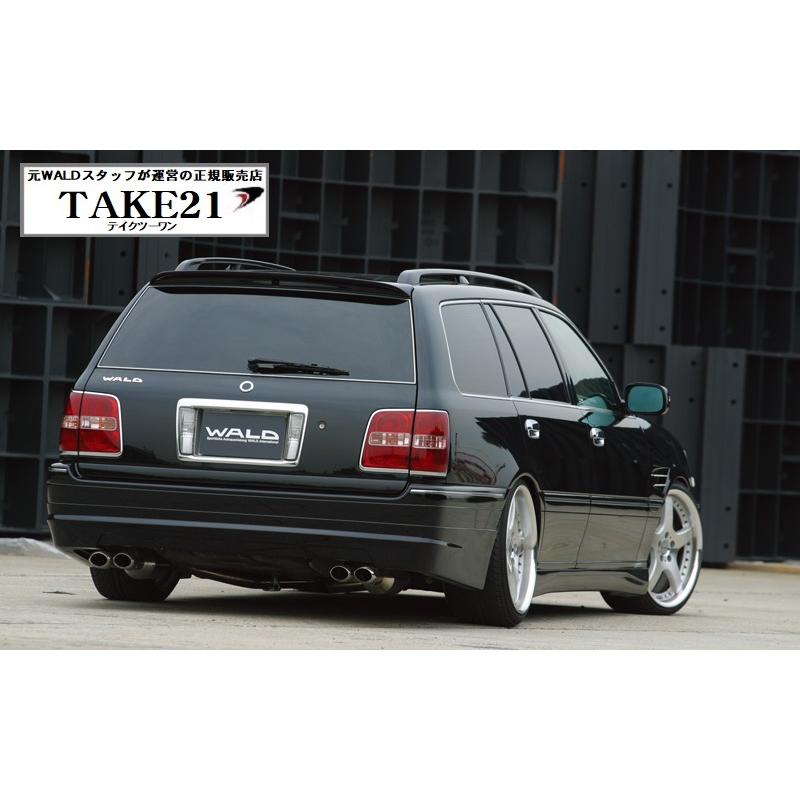 WALD 【T21】WALD ヴァルド JZS 17クラウン エステート リアスカート ハーフ ワゴン FRP製 新品未塗装品 個人宅発送不可 : TAKE21 - 通販 - Yahoo!ショッピング