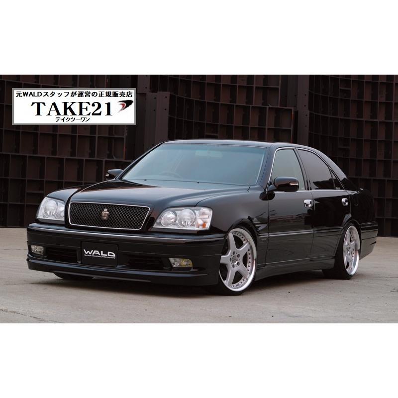 WALD 【T21】WALD ヴァルド JZS 17クラウン アスリート/ロイヤル セダン サイドステップ EXECUTIVE LINE FRP製 新品未塗装品 個人宅発送不可 ...