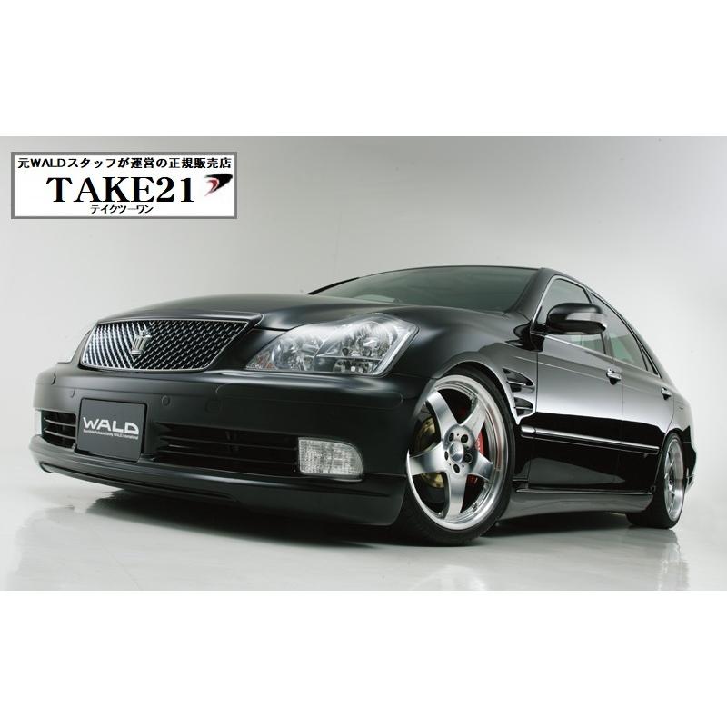 WALD 【T21】WALD ヴァルド GRS 18クラウン 前期アスリート/ロイヤル フロントスポイラー ハーフ FRP製 新品未塗装品 個人宅発送不可 : TAKE21 - 通販 ...