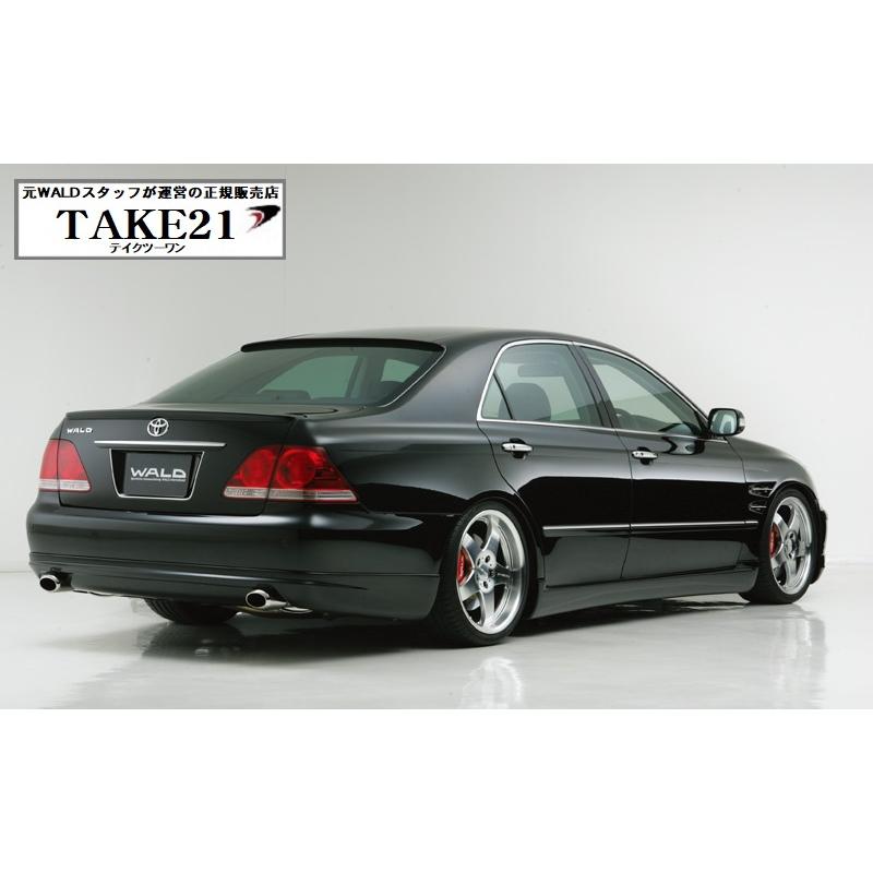 WALD 【T21】WALD ヴァルド GRS 18クラウン アスリート前期/ロイヤル リアスカート EXECUTIVE LINE ハーフ FRP製 新品未塗装品 個人宅不可 : TAKE21 ...