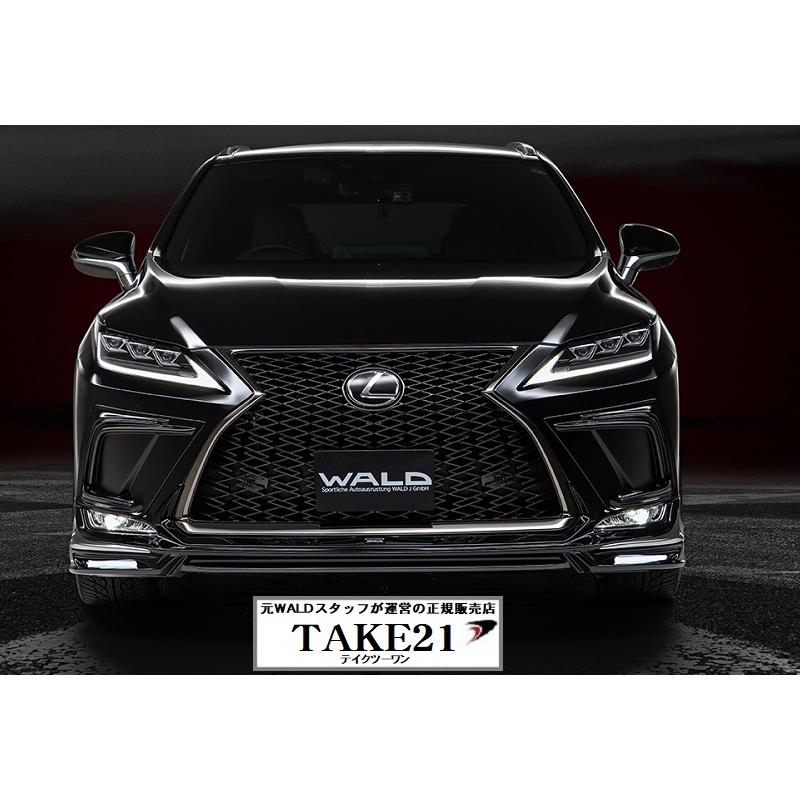 WALD 【T21】要納期確認 WALD（ヴァルド）AGL20W レクサスRX Fスポーツ 後期 フロントスポイラー ハーフ ABS製 新品未塗装 個人宅発送不可 : TAKE21 - 通販 ...
