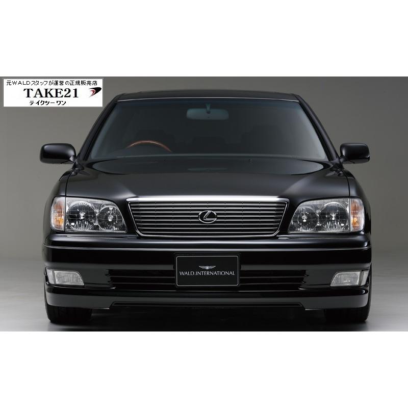 WALD 【T21】WALD ヴァルド UCF20/21 セルシオ 後期 EXECUTIVE LINE 3点KIT（F.S.R）エアロ ハーフ FRP製 新品未塗装品 個人宅発送不可 ...