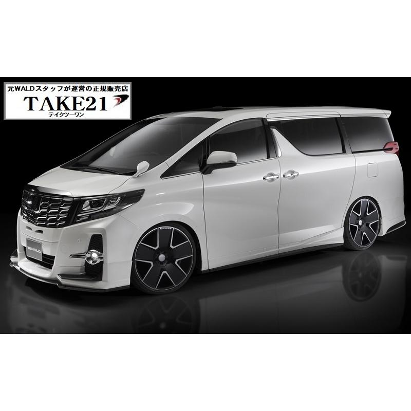 WALD 【T21】WALD ヴァルド 30 アルファード 前期 S/SA/SRグレード 4点KIT (F,S,R,GC) ハーフ FRP製 新品未塗装品 個人宅発送不可 : TAKE21 ...