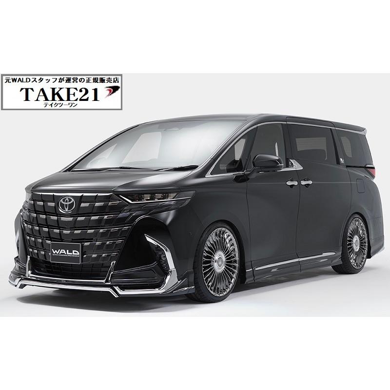WALD 【T21】要納期確認 WALD（ヴァルド）AGH40W/AGH45W アルファード 3点KIT/3Pキット（F.DP.R) ABS製 新品未塗装品 個人宅不可 : TAKE21 ...