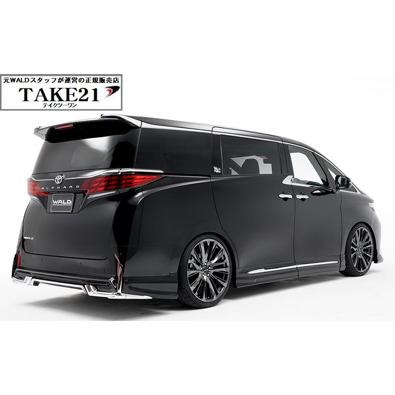 WALD 【T21】要納期確認 WALD（ヴァルド）AGH40W/AGH45W アルファード 3点KIT/3Pキット（F.DP.R) ABS製 新品未塗装品 個人宅不可 : TAKE21 ...