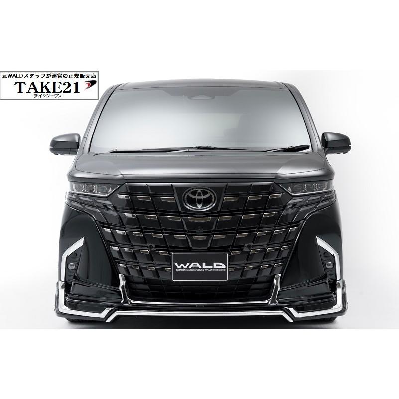 WALD 【T21】要納期確認 WALD（ヴァルド）AGH40W/AGH45W アルファード 3点KIT/3Pキット（F.DP.R) ABS製 新品未塗装品 個人宅不可 : TAKE21 ...