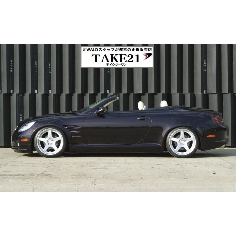 WALD 【T21】WALD/ヴァルド UZZ40 ソアラ サイドステップ ハーフ 前期(H13.5〜H17.9) FRP製 新品未塗装品 個人宅発送不可 : TAKE21 - 通販 ...