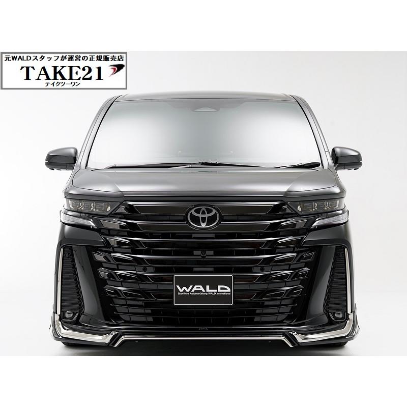 WALD 【T21】要納期確認 WALD（ヴァルド）40/45 ヴェルファイア Z Premier スモークメッキ フロントスポイラー ABS製 新品未塗装品 個人宅不可 : TAKE21 ...