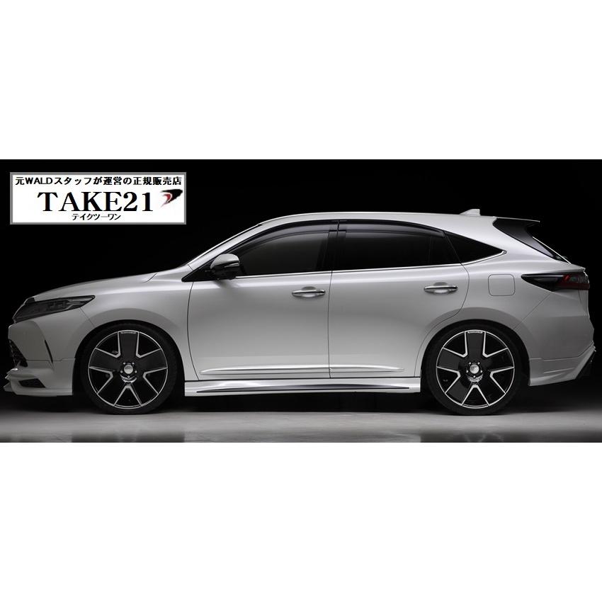 WALD 【T21】要納期確認 ZSU/AVU 60/65系 ハリアー 後期 サイドステップ ヴァルド ABS製 新品未塗装品 個人宅発送不可 : TAKE21 - 通販 - Yahoo!ショッピング