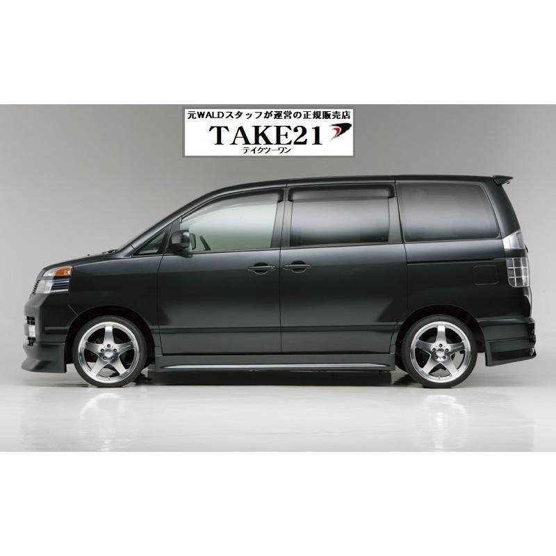 WALD 【T21】WALD ヴァルド AZR60G VOXY ヴォクシー 前期 3点KIT (F.S.R) ハーフ SPORTS LINE Z/4WD不可 FRP製 新品未塗装品 個人宅発送 ...