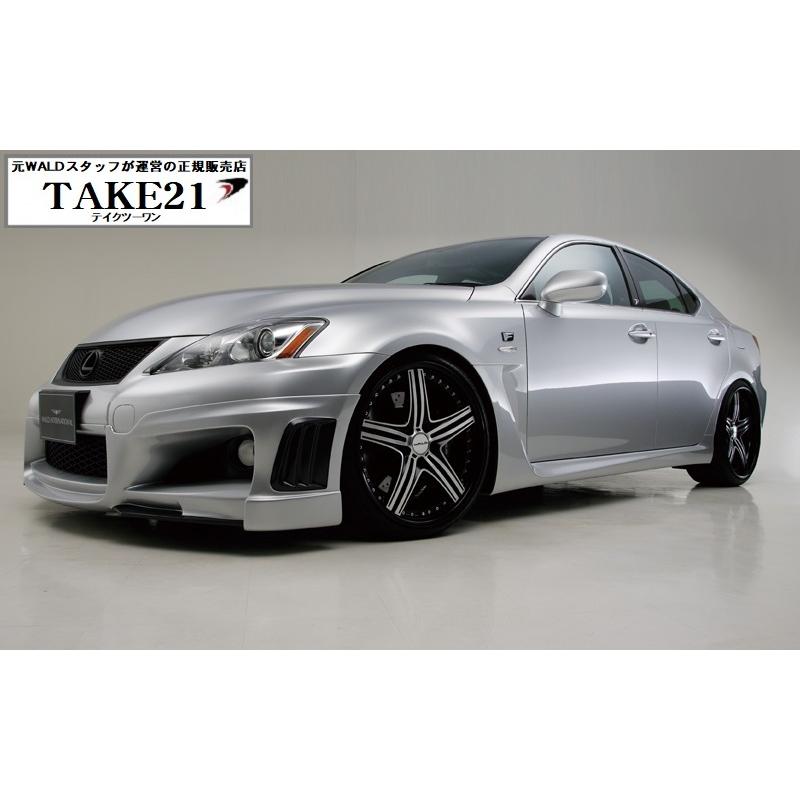 WALD 【T21】WALD ヴァルド レクサスIS F GSE20 2点KIT (F.R) H20.10〜 IS-F FRP製 新品未塗装品 個人宅発送不可 Bison Editon ...