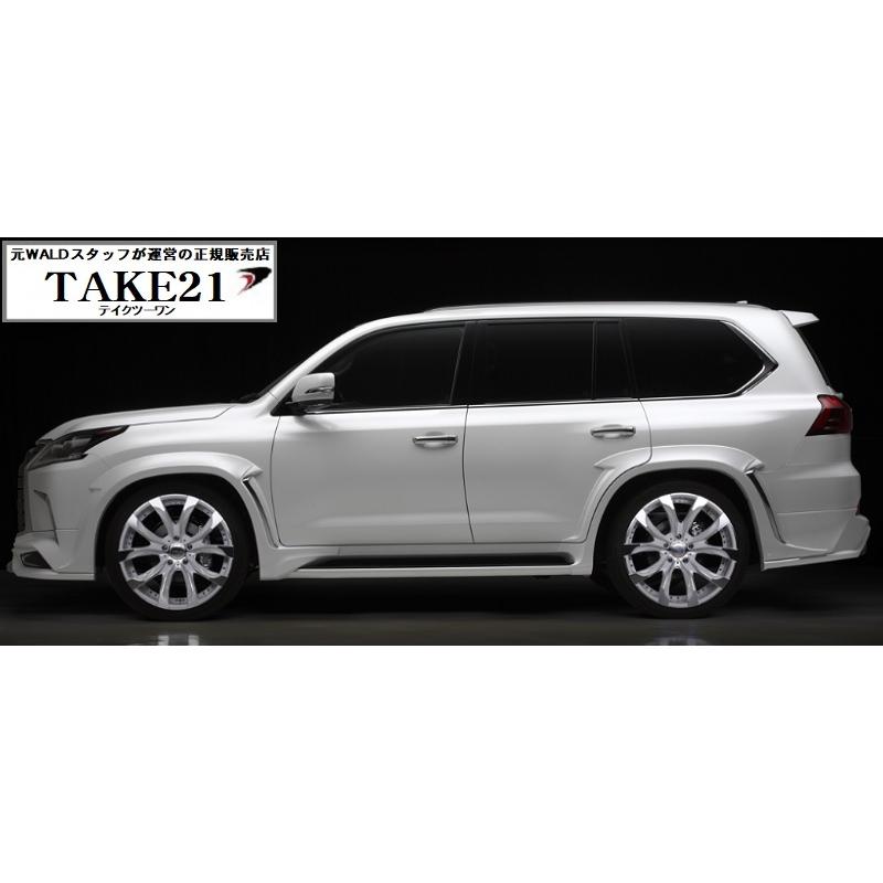 WALD 【T21】要納期確認 WALD/ヴァルド URJ201W レクサス LX570 後期 4点KIT（F.R.OF.RG/S）ABS製/FRP製 H27.9~ 新品未塗装品 個人宅発送 ...