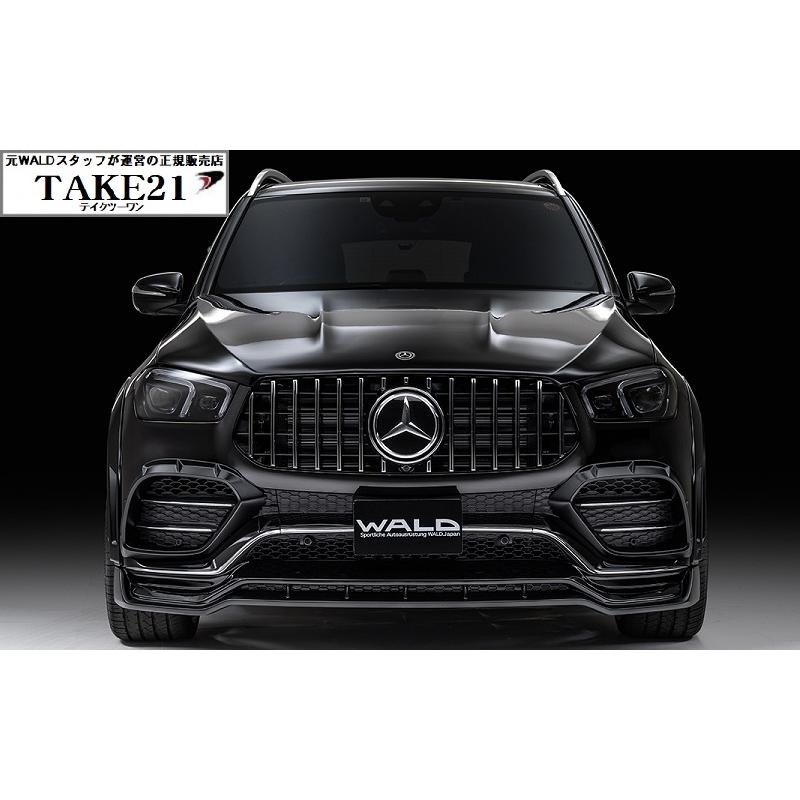 WALD 【T21】WALD ヴァルド W167 GLEクラス スポーツ 前期 フロントスポイラー ハーフ AMGライン ベンツ FRP製新品未塗装 受注生産 個人宅不可 : TAKE21 ...