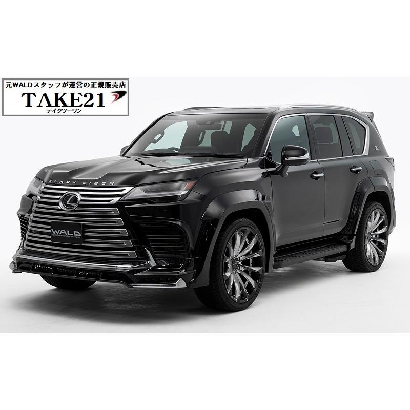 WALD 【T21】要納期確認 WALD（ヴァルド）レクサス LX600 3点KIT (F, R, RG/S) 3BA-VJA310W ABS製 新品未塗装品 個人宅発送不可 : TAKE21 ...