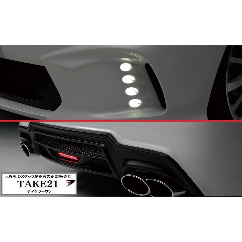 WALD 【T21】WALD Y51 フーガ 3点KIT/3Pキット(F.S.R) 前期 F.Rバンパー Black Bison FUGA ヴァルド エアロ FRP製新品未塗装品 個人宅発送 ...