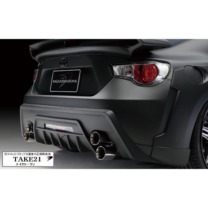 WALD 【T21】WALD ヴァルド TOYOTA トヨタ 86 ZN6 前期 リアバンパースポイラー FRP製 新品未塗装品 個人宅発送不可 : TAKE21 - 通販 - Yahoo ...
