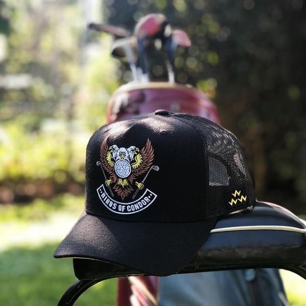 バーズオブコンドル ゴルフ キャップ メッシュキャップ メンズ レディース 帽子 ゴルフキャップ フリーサイズ ブランド TEMC2T12 ...