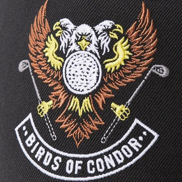 バーズオブコンドル ゴルフ キャップ メッシュキャップ メンズ レディース 帽子 ゴルフキャップ フリーサイズ ブランド TEMC2T12 ...