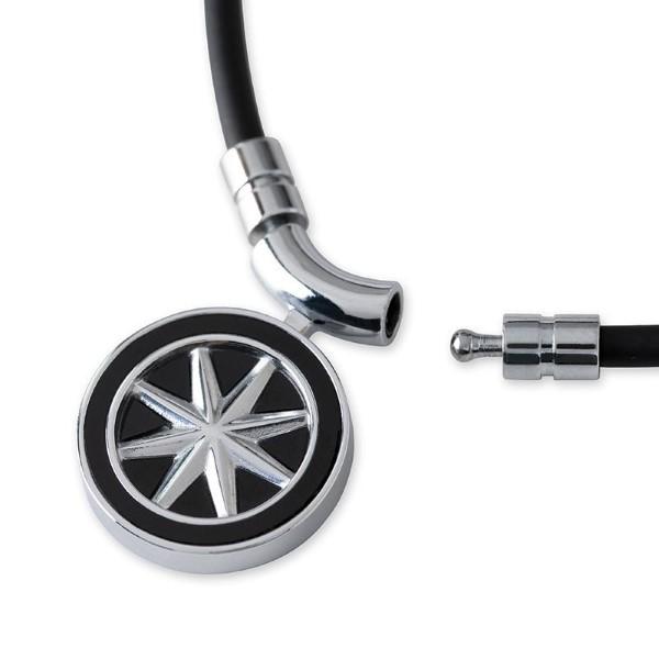 BANDEL バンデル 磁気ネックレス スポーツネックレス メンズ レディース チタン 磁石 肩こり 血流改善 磁気医療アクセサリー 黒 銀 ...