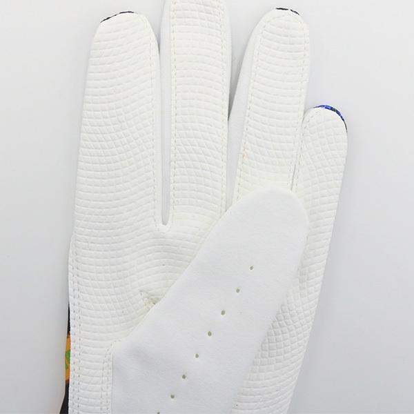 ディセンバーメイ ゴルフ グローブ レディース 両手用 全天候 総柄