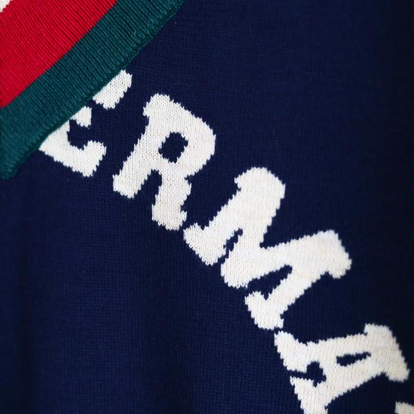 ディセンバーメイ ゴルフ Vネック セーター メンズ ニット 長袖 薄手