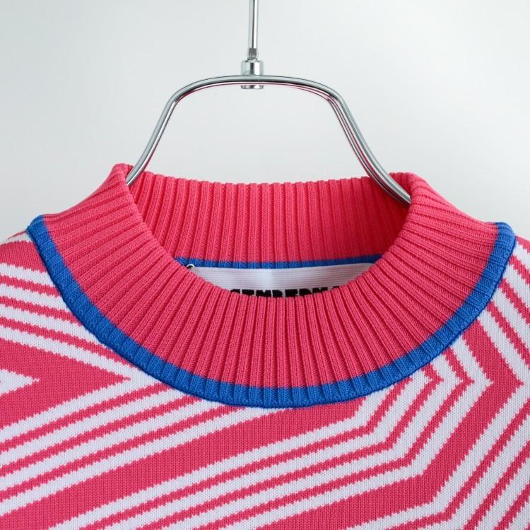 ディセンバーメイ ゴルフ ニット レディース 長袖 セーター 保温 軽量