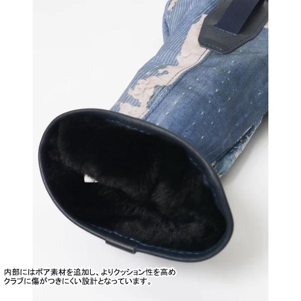 マスターピース ゴルフ ヘッドカバー ドライバー用 ドライバーカバー FDMTLコラボ 限定 デニム柄 ブランド 02636-fd ...