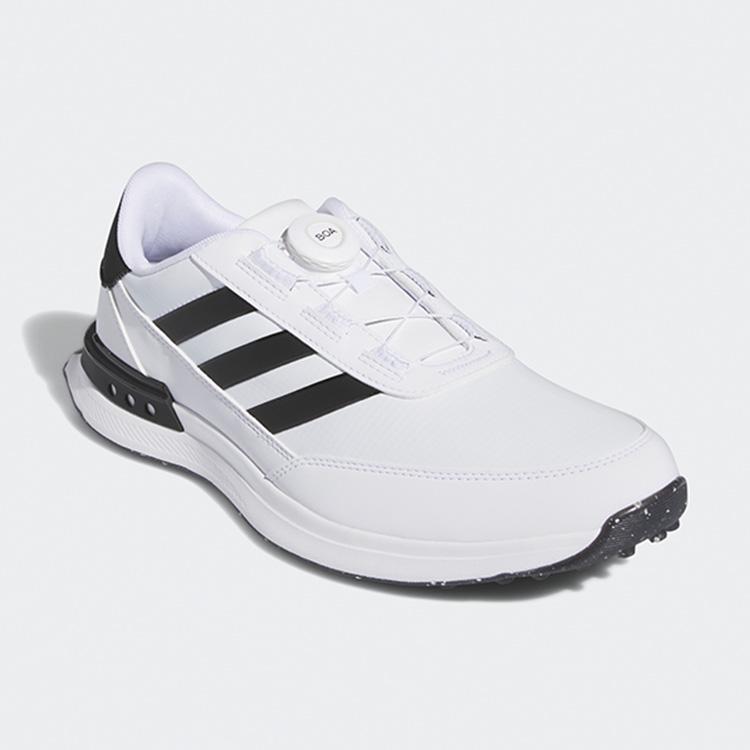 adidas（アディダス） ゴルフ シューズ 靴 メンズ ゴルフシューズ S2G BOA ボア スパイクレス 鋲なし 軽量 防水 ブランド ...