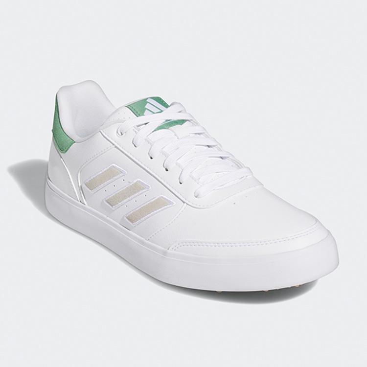 adidas アディダス ゴルフ シューズ 靴 メンズ レディース ゴルフシューズ レトロクロス 24 スパイクレス 鋲なし 紐 防水 ...