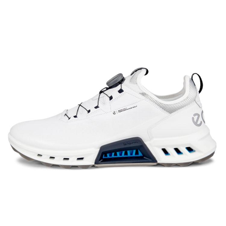 エコーゴルフ シューズ メンズ ボア BIOM C4 BOA ゴルフシューズ バイオム レザー 靴 防水 スパイクレス ブランド ...