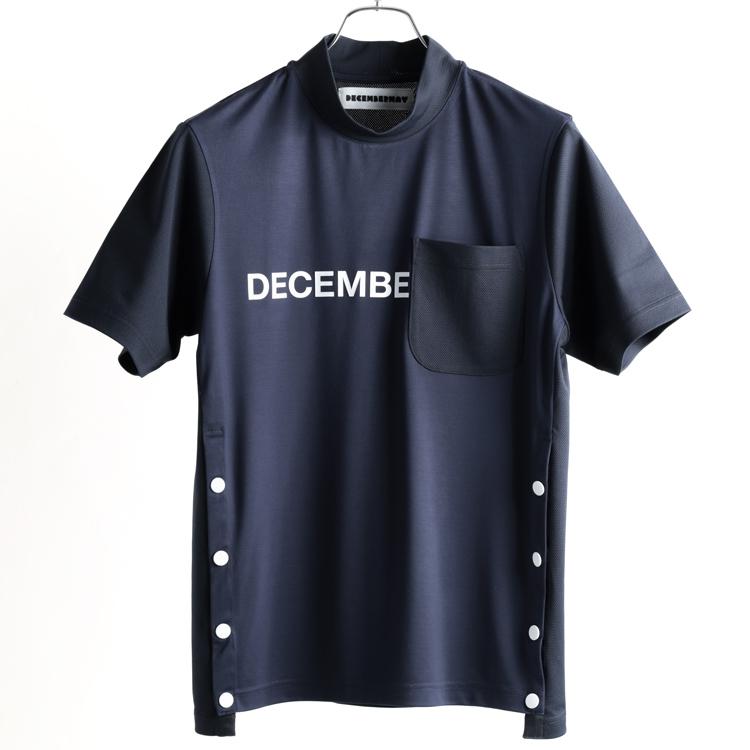 ディセンバーメイ ゴルフ モックシャツ メンズ レディース 半袖