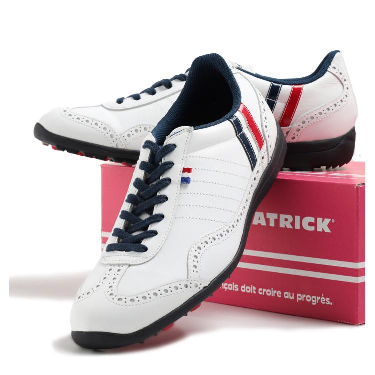 PATRICK パトリック ゴルフ シューズ メンズ 靴 スパイクレス イミル カップ レザー 日本製 ゴルフシューズ ローカット スニーカー ...