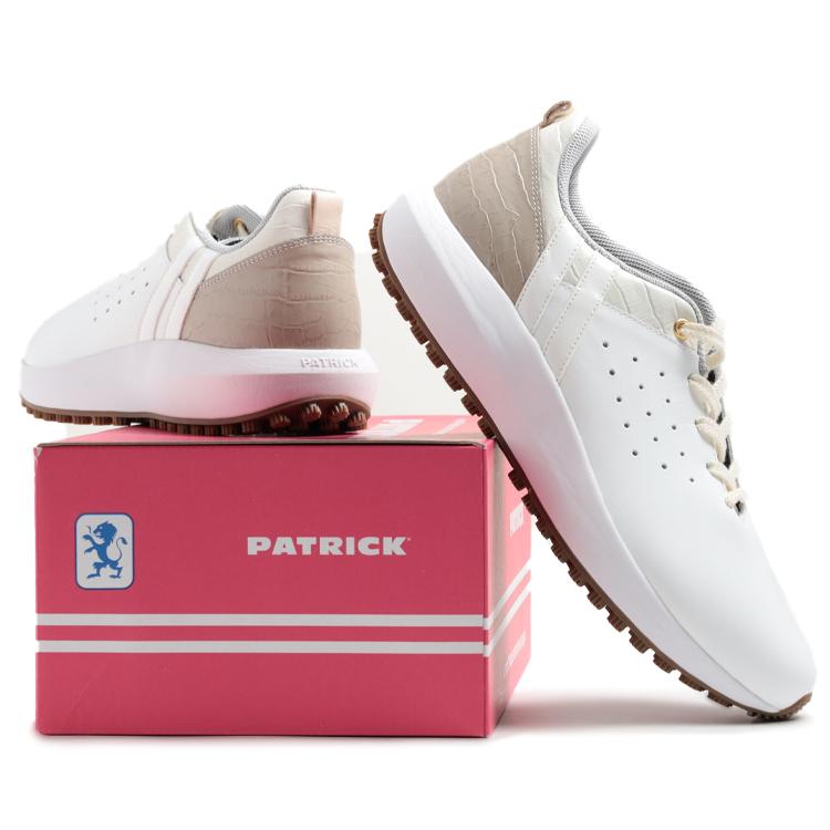 PATRICK パトリック ゴルフ シューズ メンズ 靴 スパイクレス シャトー レザー 日本製 ゴルフシューズ ローカット スニーカー ...