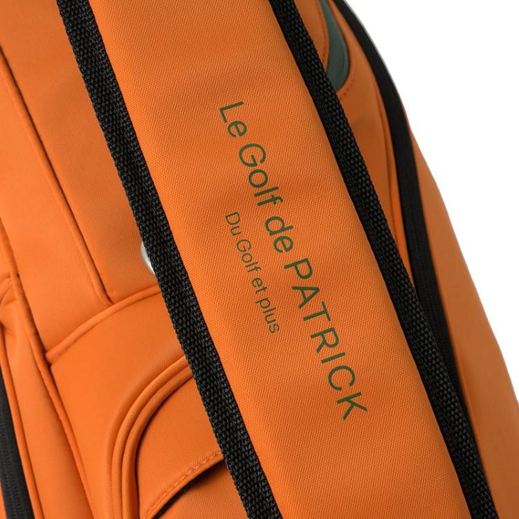 パトリック ゴルフ キャディバッグ スタンドバッグ メンズ レディース 9.0型 4分割 約3.0kg 軽量 PL プレジール ナイロン ...