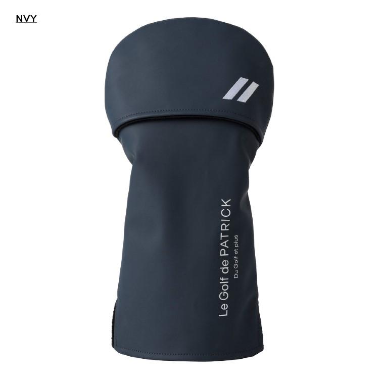 PATRICK パトリック ゴルフ ヘッドカバー ドライバー メンズ レディース ドライバーカバー 被せ 合成皮革 無地 ロゴ レア ブランド ...