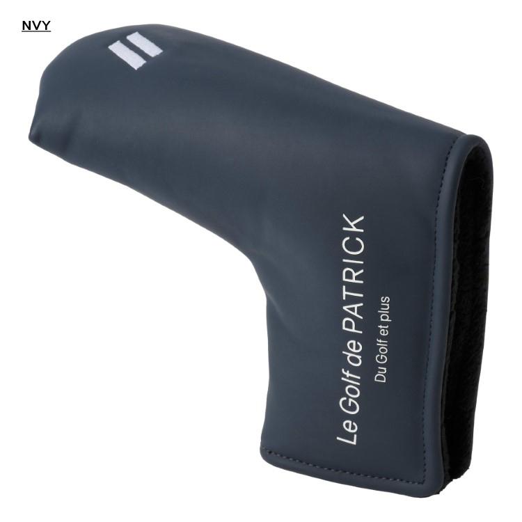 PATRICK パトリック ゴルフ ヘッドカバー パターカバー ピンタイプ メンズ レディース 被せ 合成皮革 無地 ロゴ レア ブランド ...